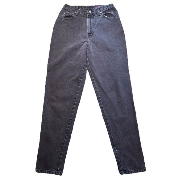 Sasson Jeans | Jeans | Vintage Sasson Black Cotton Denim Tapered ...